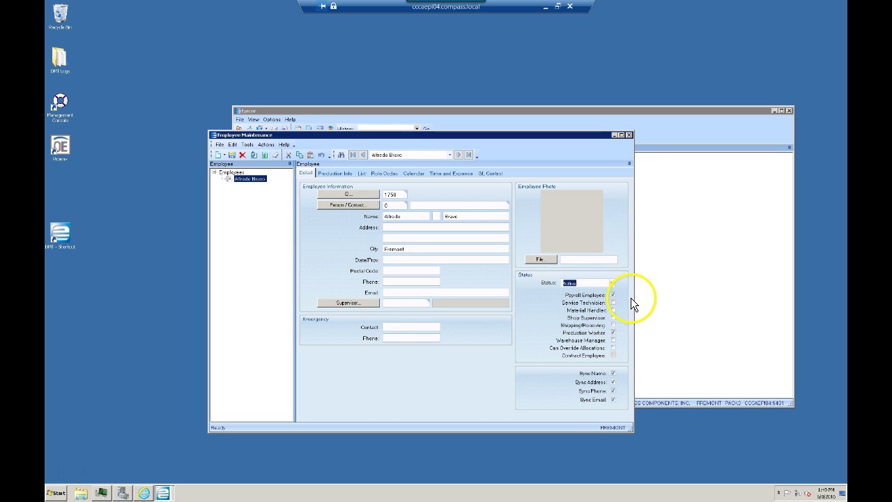 CMS-EPICOR Employee Creation - YouTube