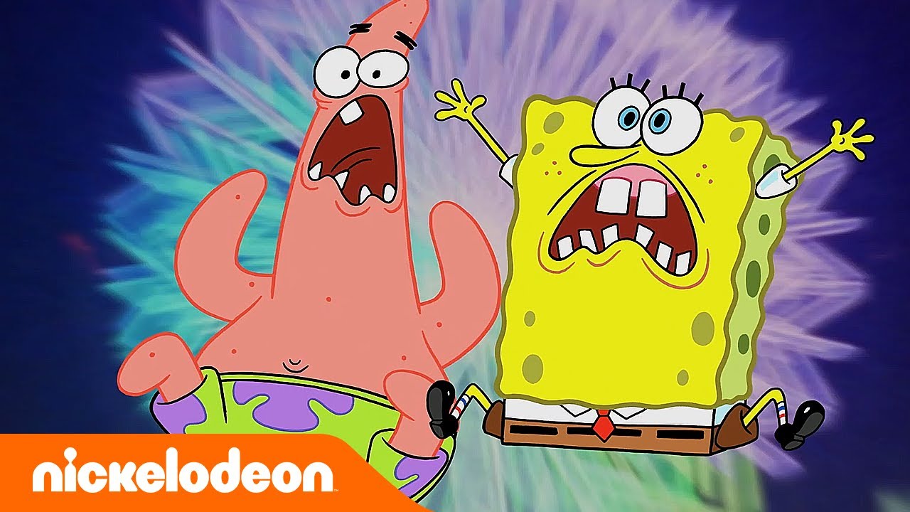 Bob l’éponge|Bob l'éponge et Patrick sont coincés dans une dimension ...