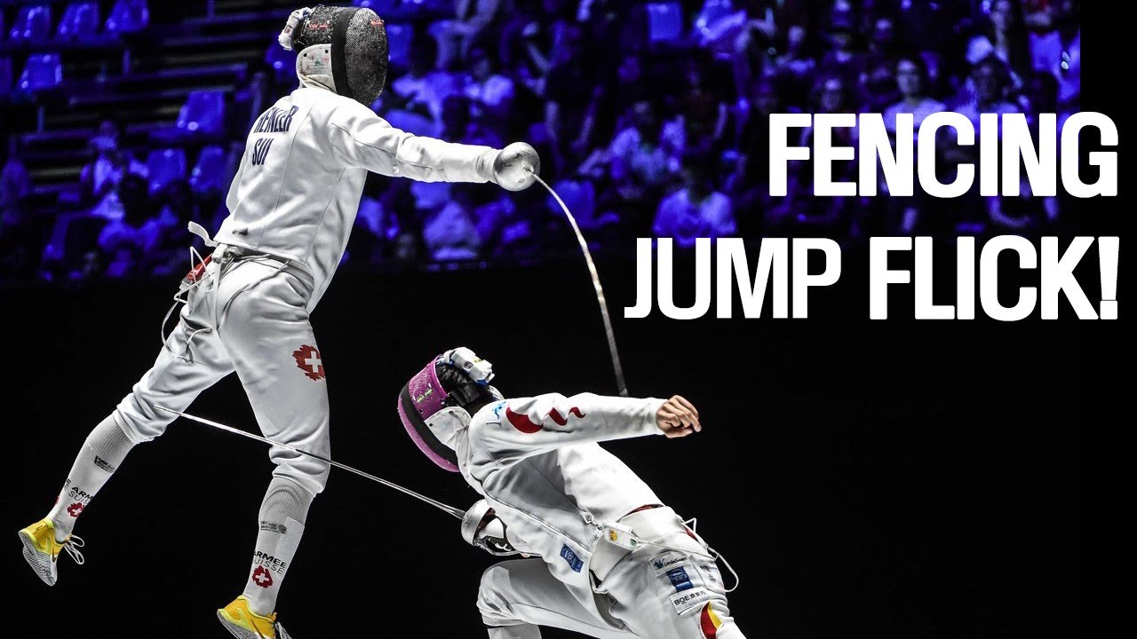 Fencing "JUMP FLICK" Compilation - YouTube