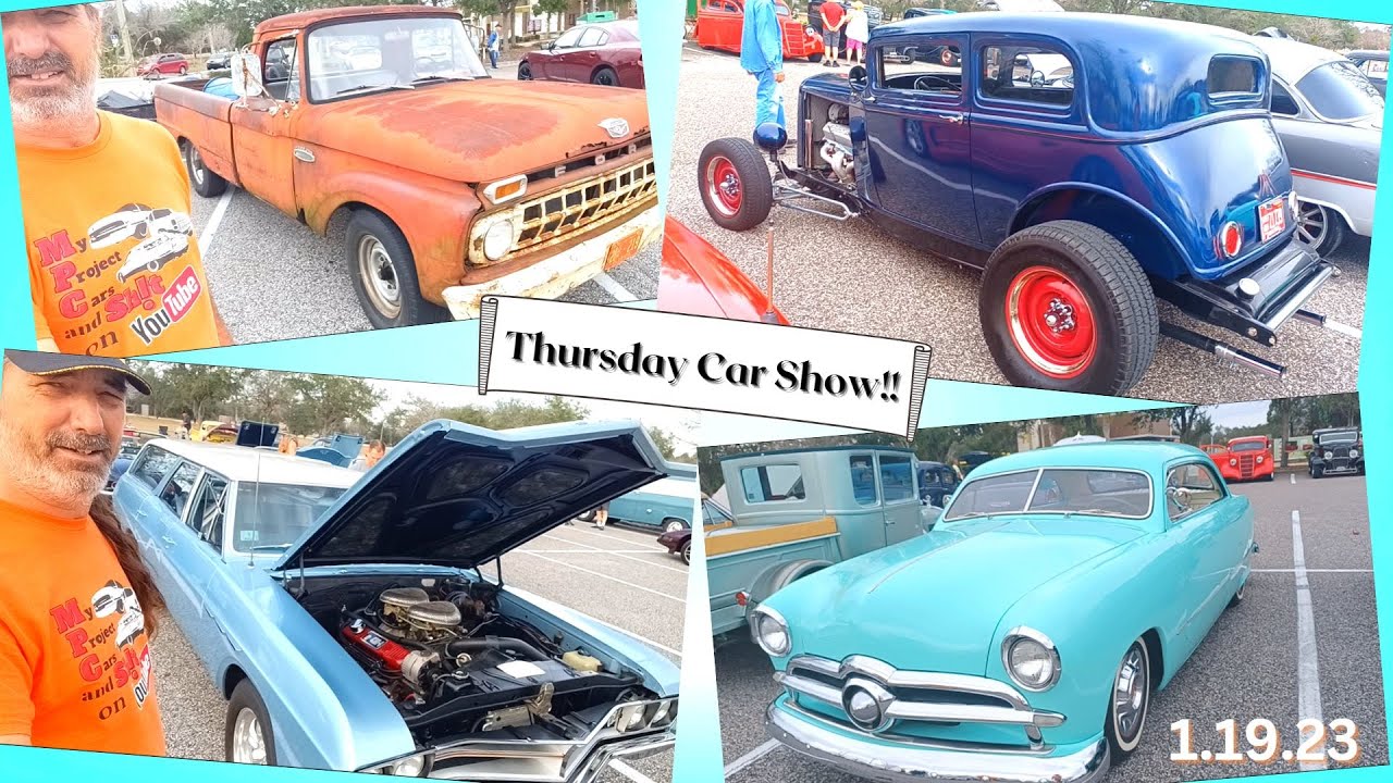 Thursday Car Show!! 1 19 23 - YouTube