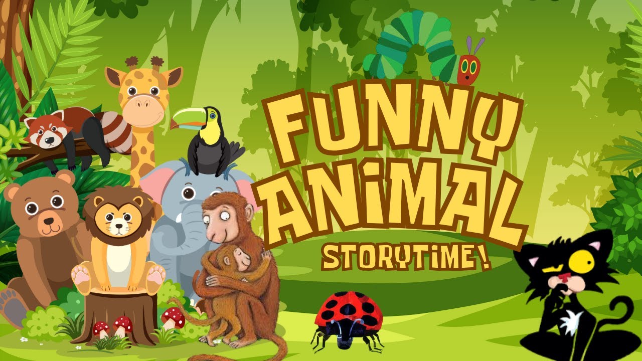 Funny Animal Stories For Kids Read Aloud 🐒 - YouTube