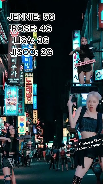 5G VS 4G VS 3G VS 2G #kpop #blackpink #viral #funny - YouTube