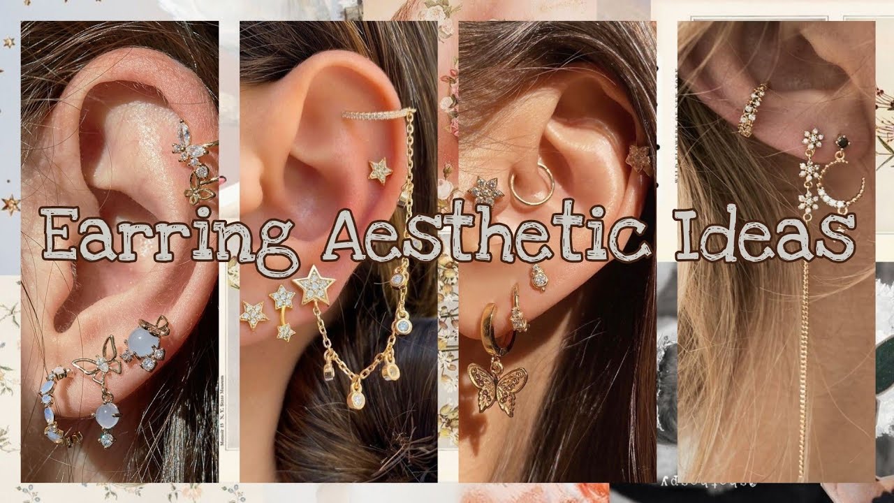 Earring Pearcing Ideas. Aesthetic Style Pinterest. Cute Piercing - YouTube