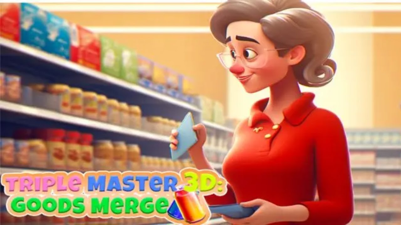 Triple Master 3D: Goods Merge Game Android Gameplay - YouTube