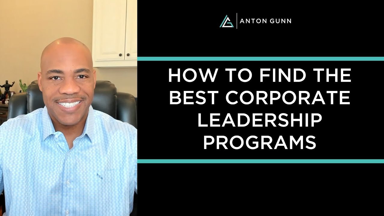 How to Find The Best Corporate Leadership Programs - YouTube