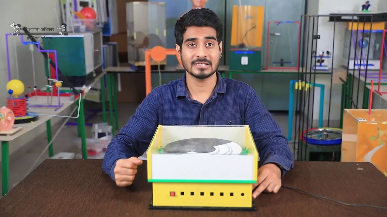 विज्ञान प्रयोग 35 /Benham's disc/ बेनहम ची तबकडी /- INNOVATIVE SCIENCE CENTER - YouTube