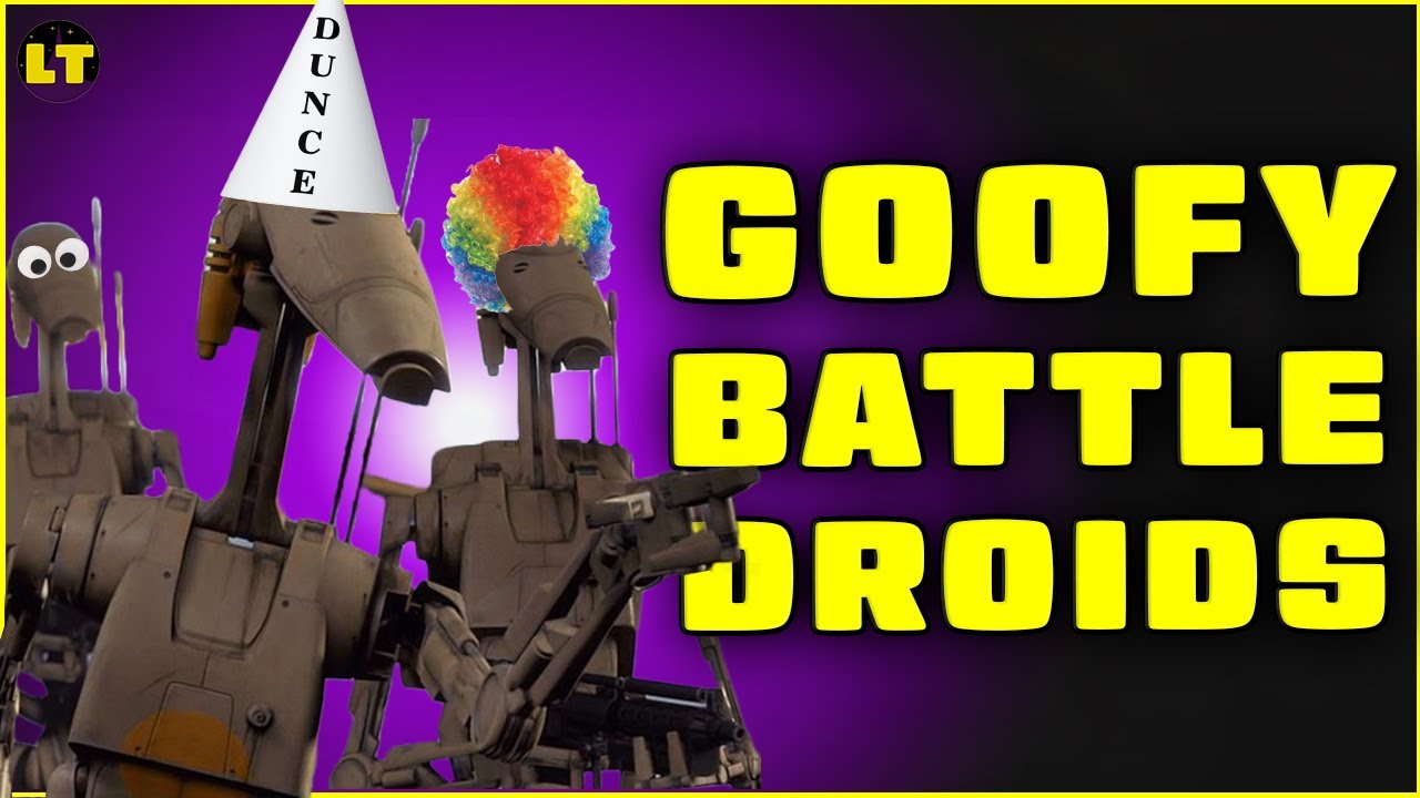 Why Were Battle Droids So Goofy? - YouTube