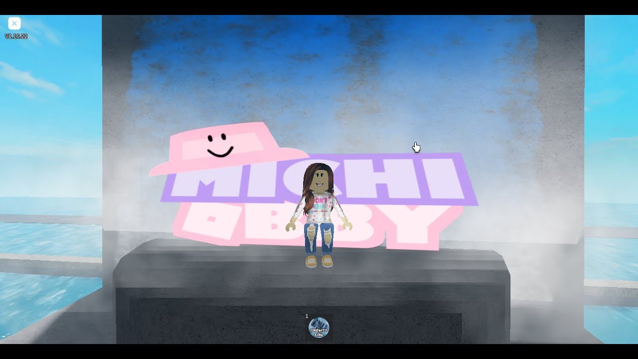 Probando el juego de mi youtuber favorita Michi Roblox / Michi obby ...