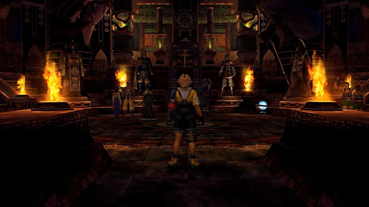 Final Fantasy X HD Remaster | Ambience | Fire | Kilika Temple - YouTube