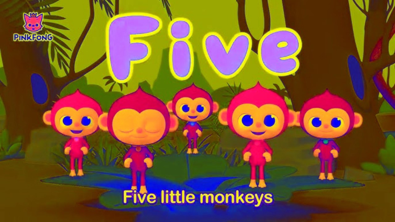 Five Little Monkeys Super Simple Songs Sparta Pitch Effects (Sponsored ...