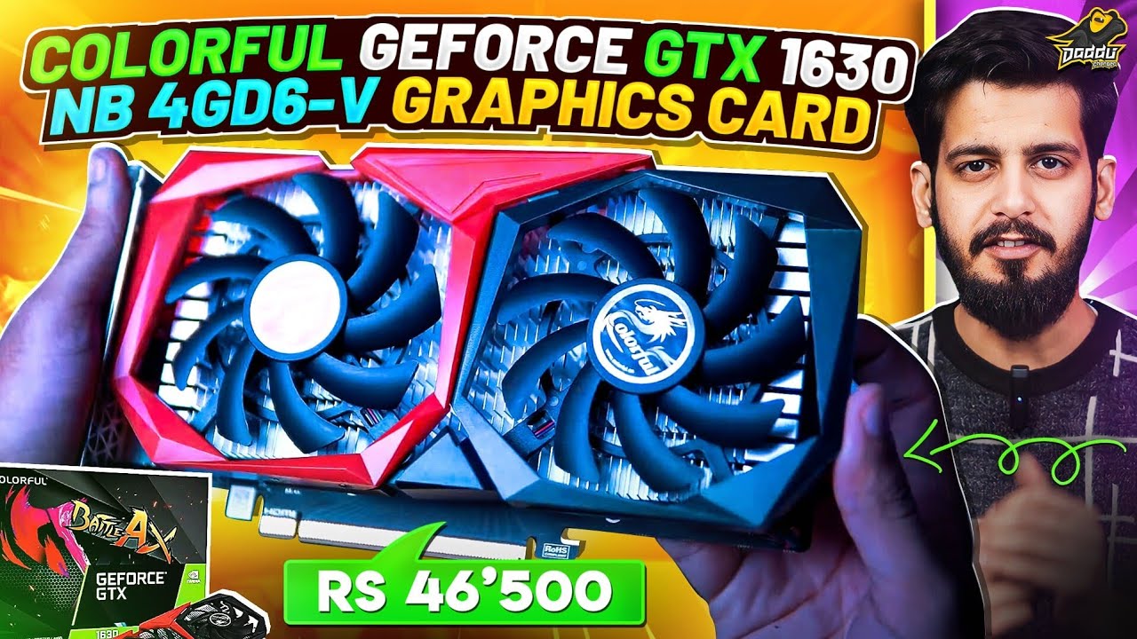 Colorful GeForce GTX 1630 Unboxing Testing And Review By Daddu Charger ...