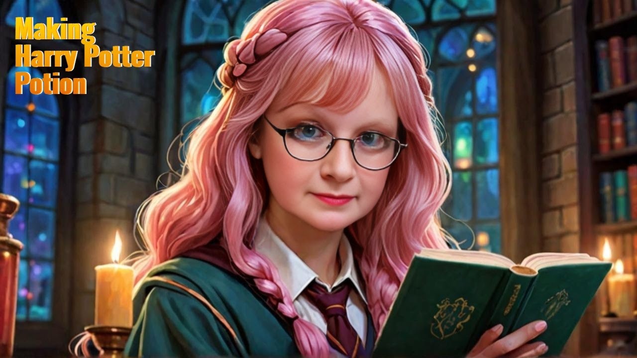 Making Harry Potter Potion: Hellebore Syrup - YouTube