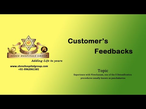 Health seeker's experience with Panchakarma -Virechanam - YouTube