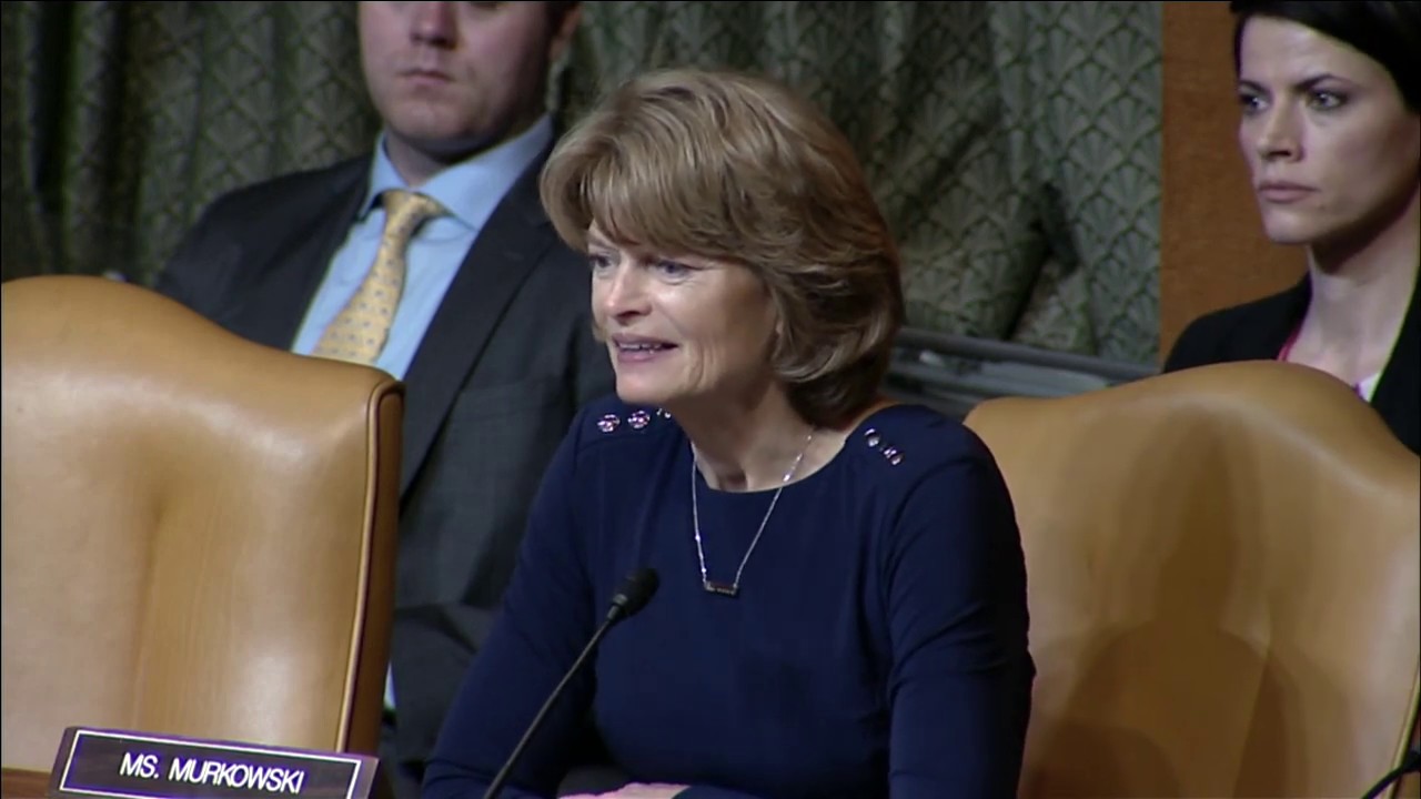 Senator Murkowski Questions Experts on Defense Appropriations Budget ...