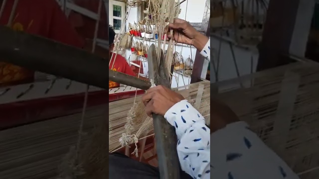 sample jala loom - YouTube