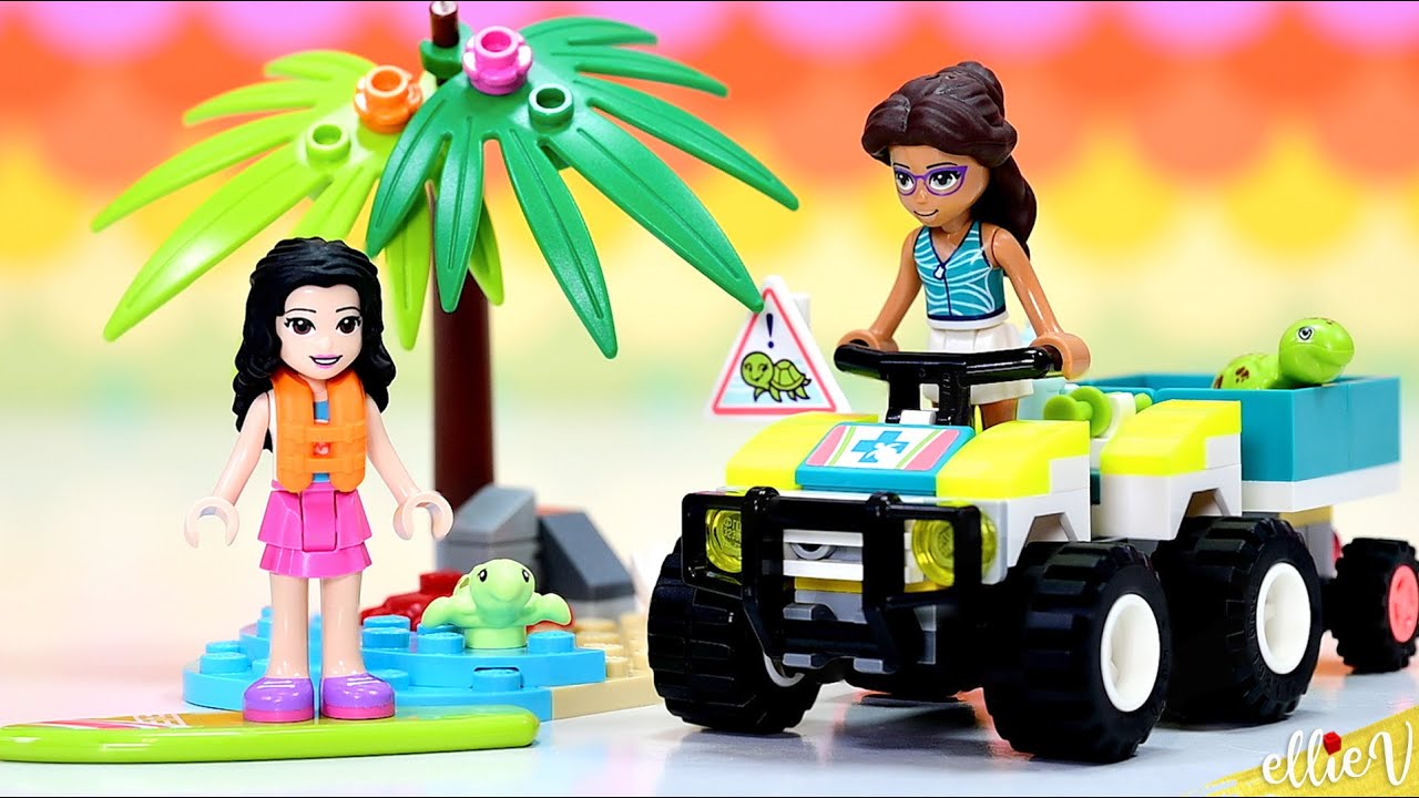 Yet another turtle rescue set 🐢 Lego Friends Turtle Conservation ...