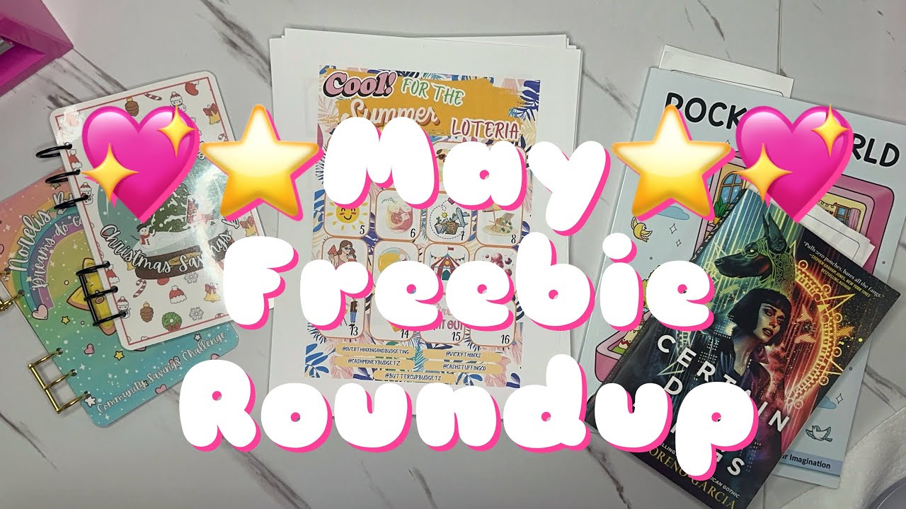 💖⭐️ May Freebie Roundup⭐️💖 #freesavingschallenges #freebies #norelisbudgets savingschallenges ...