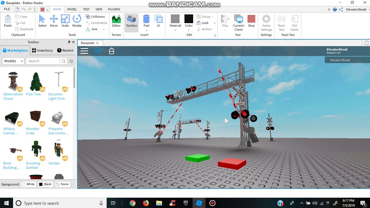 Two Railroad Crossing Tests (One Road Crossing And One QUAD Gate ...