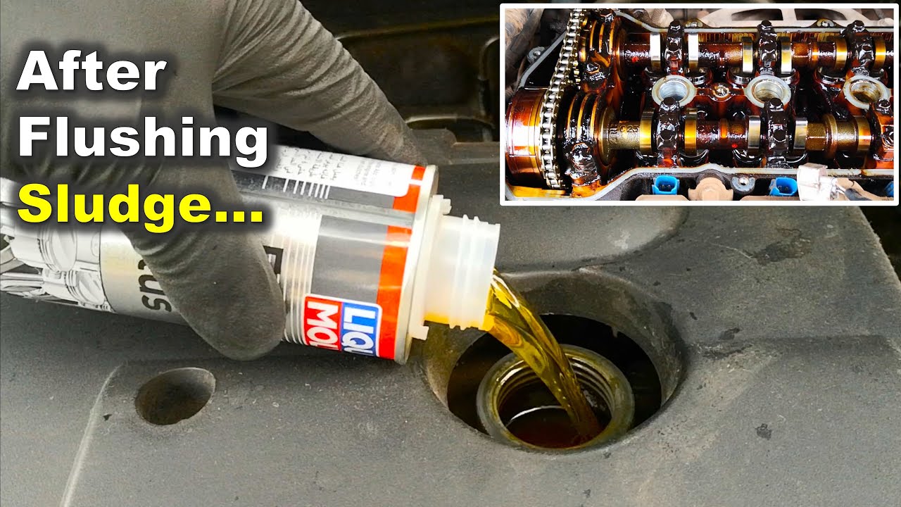 Do This After Flushing Engine Sludge Engine Sludge CLEAN Up