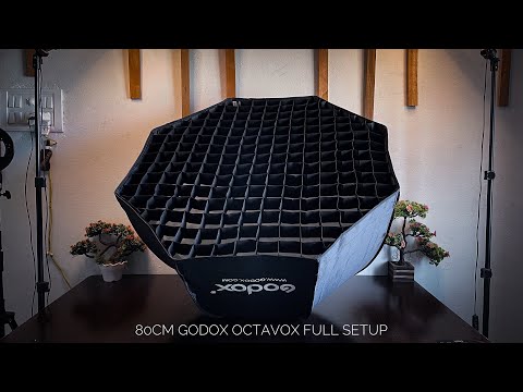 Godox 80cm Octabox Full Setup & Unboxing - YouTube