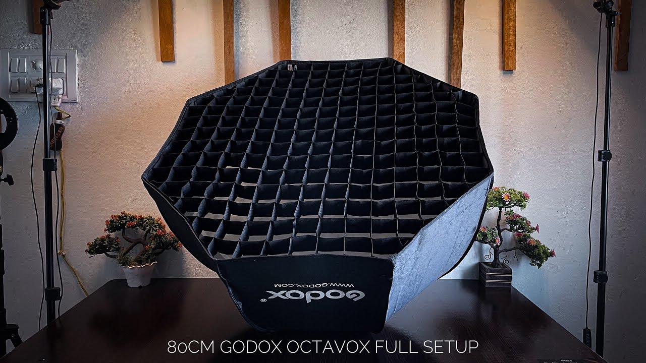 Godox 80cm Octabox Full Setup & Unboxing - YouTube
