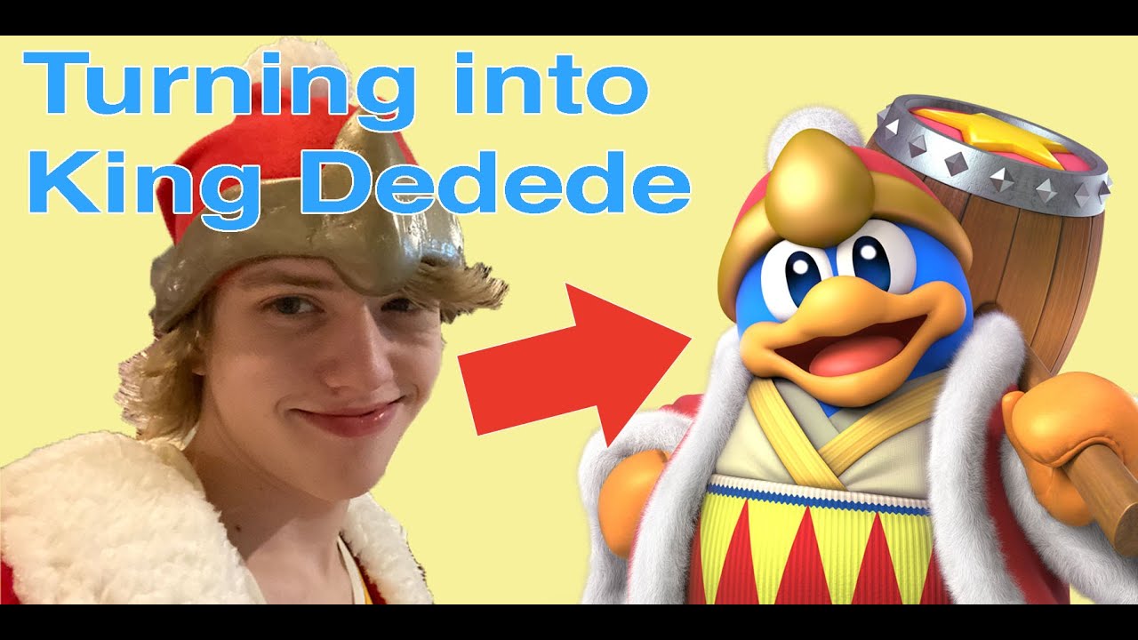 Becoming King Dedede for Halloween - YouTube