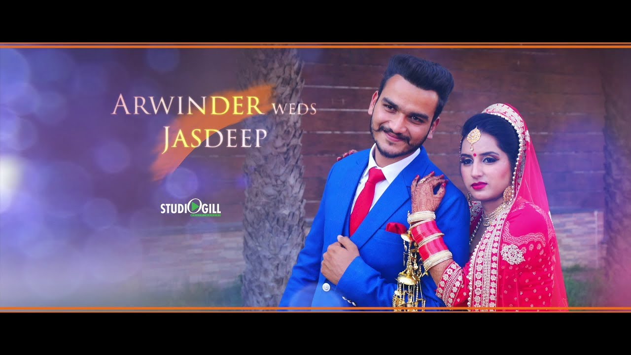 ARWINDER WEDS JASDEEP - YouTube