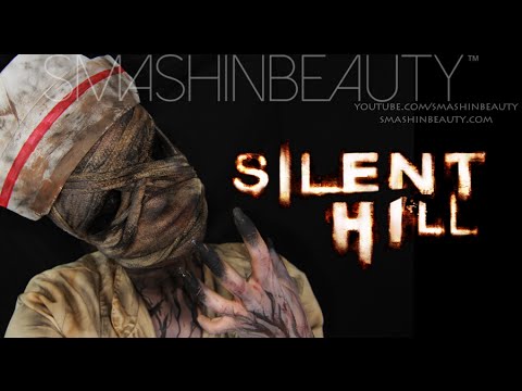 EASY Silent Hill Bubble Head Nurse Halloween Makeup Tutorial 2019 SMASHINBEAUTY