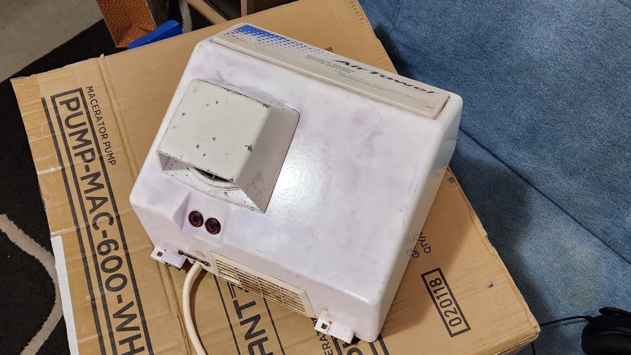 My AirTowel S9 Hand Dryer - YouTube