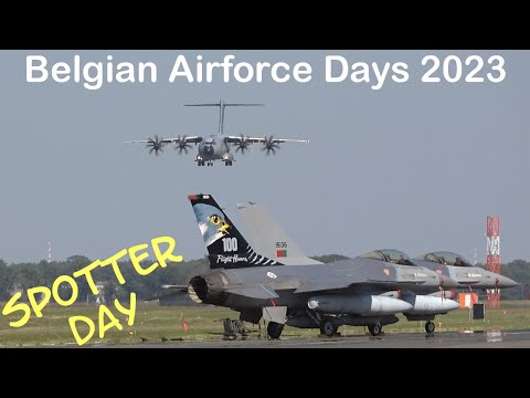 BAFD 2023 Spotterday Impressions from Kleine-Brogel Airbase in Belgium