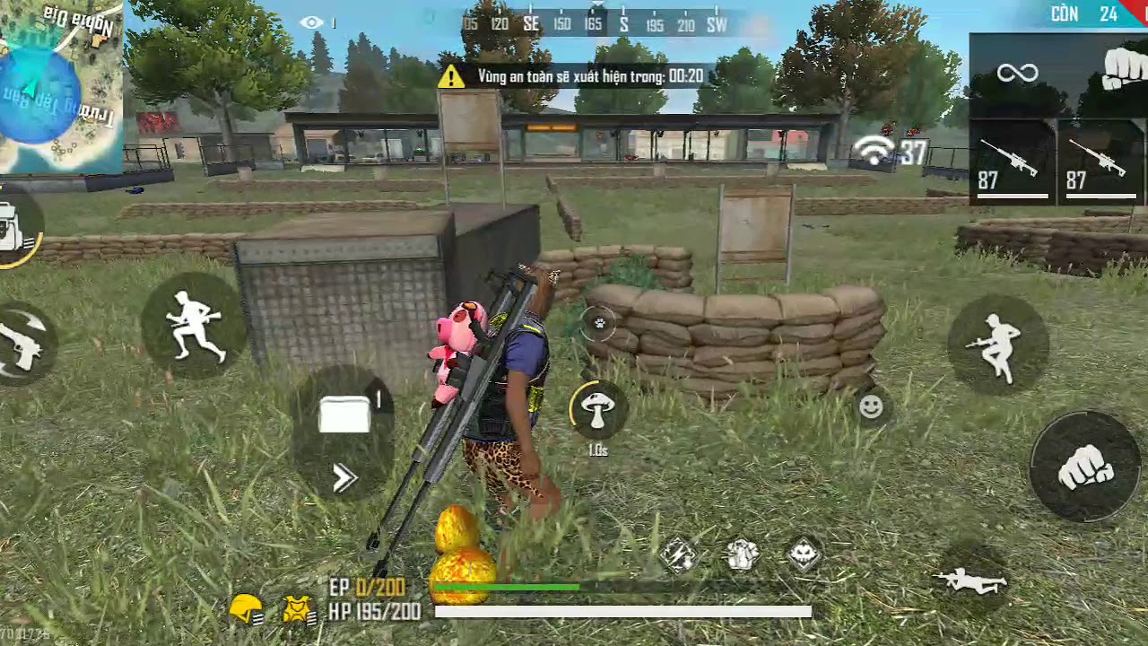 Test thử cây m182b và cái kết bị xe đụng sml - YouTube