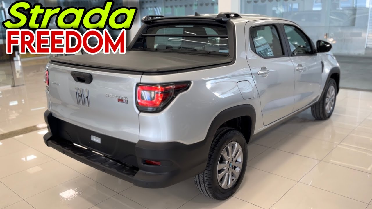 NOVA FIAT STRADA FREEDOM 2024 A PICAPE MAIS BARATA DO MOMENTO PREÇO ...