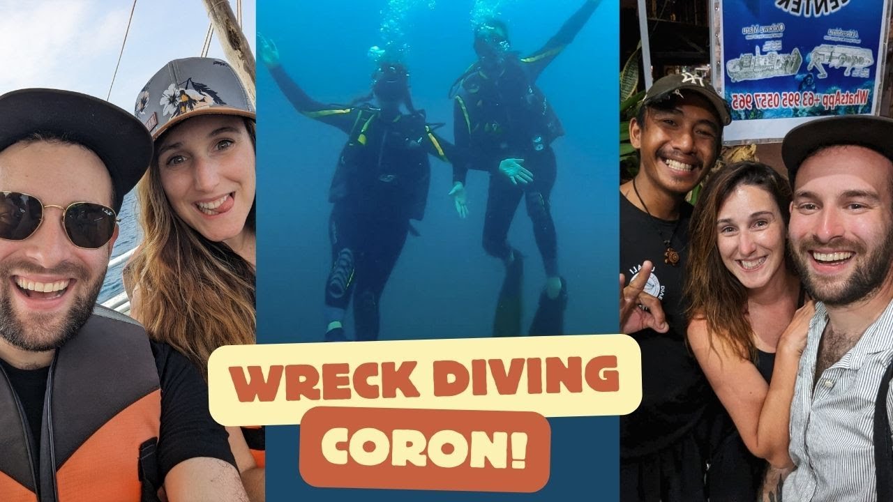 Ship Wreck Diving in Coron, Palawan - Philippines - YouTube