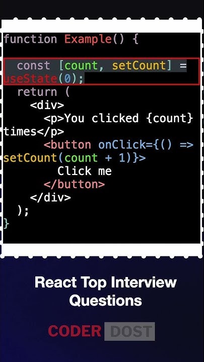 React Js Hooks React Interview Question Reactjs Shorts Youtube