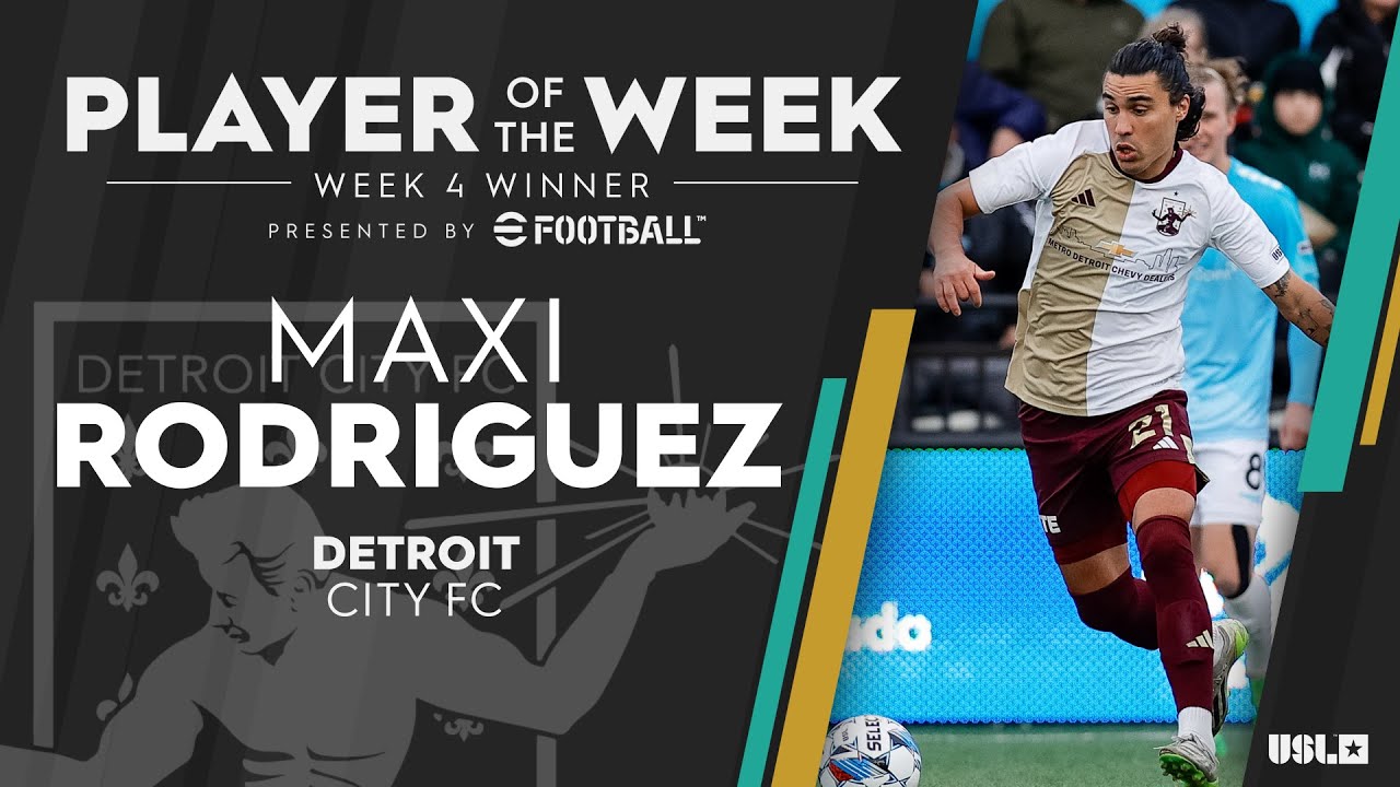 Magical Maxi! 🧙‍♂️ | Detroit City FC's Maxi Rodriguez is the USL ...