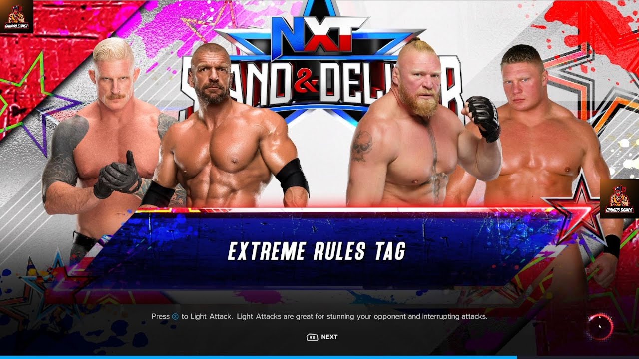 WWE NXT Extreme Rules Tag - YouTube