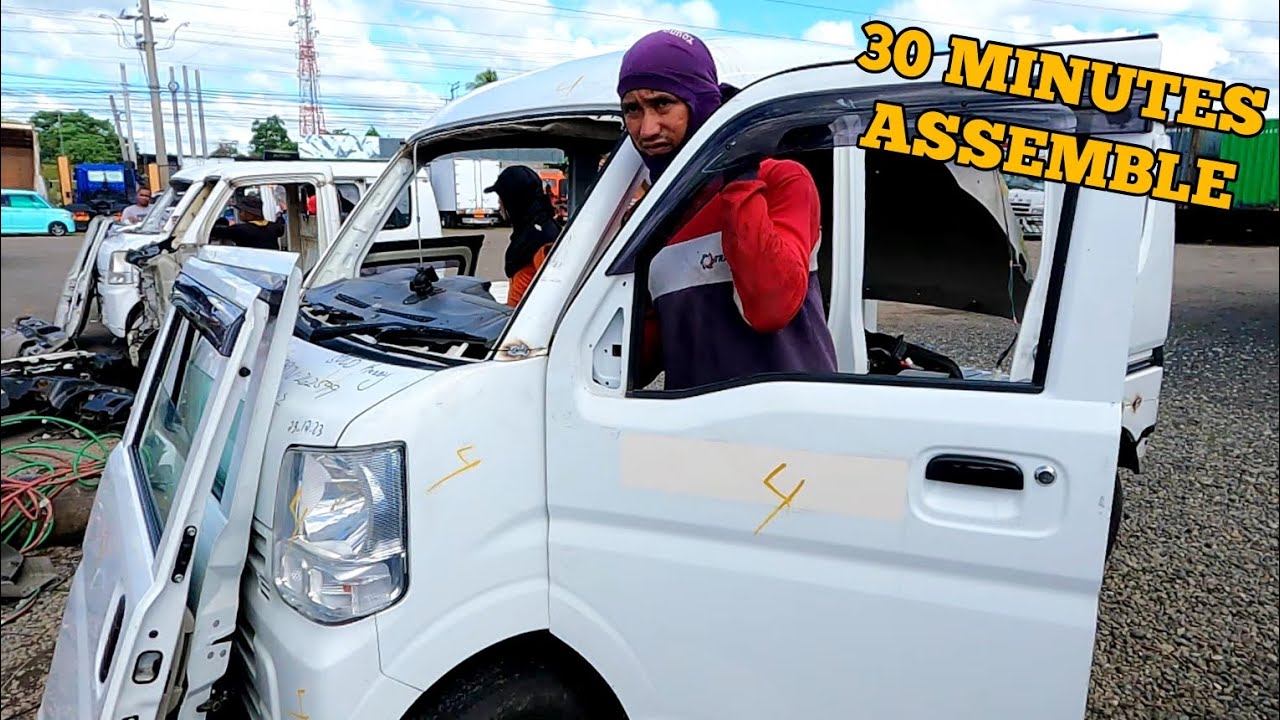 SUZUKI MINIVAN DA17 IN JUST 30 MINUTES ASSEMBLE. GALING TALAGA NG MGA ...