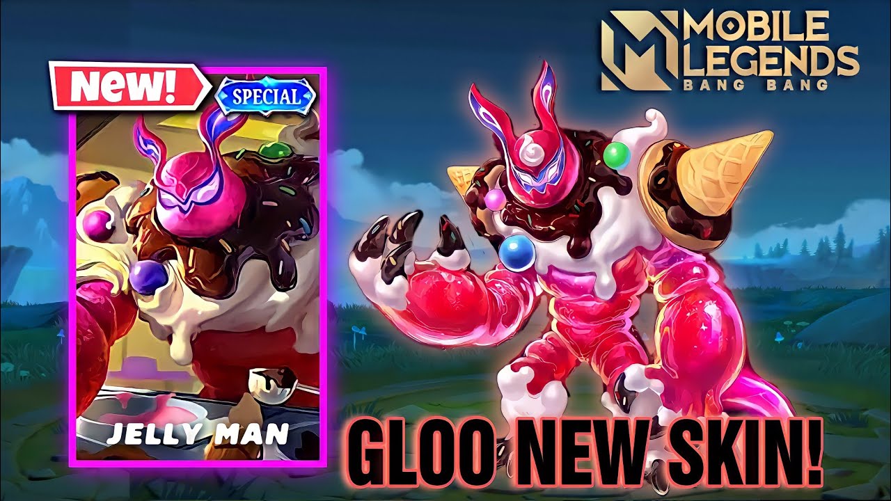 NEW GLOO "JELLYMAN " SPECIAL SKIN 2022 | GLOO NEW SKIN | GLOO NEW ...