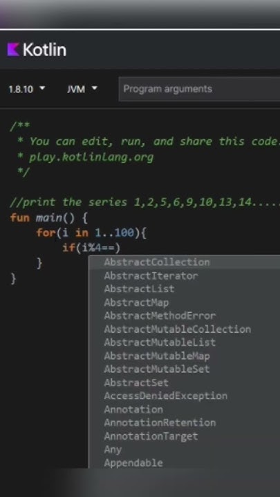 Print Series Coding Learncoding Learning Kotlin Programming Simple Development Android