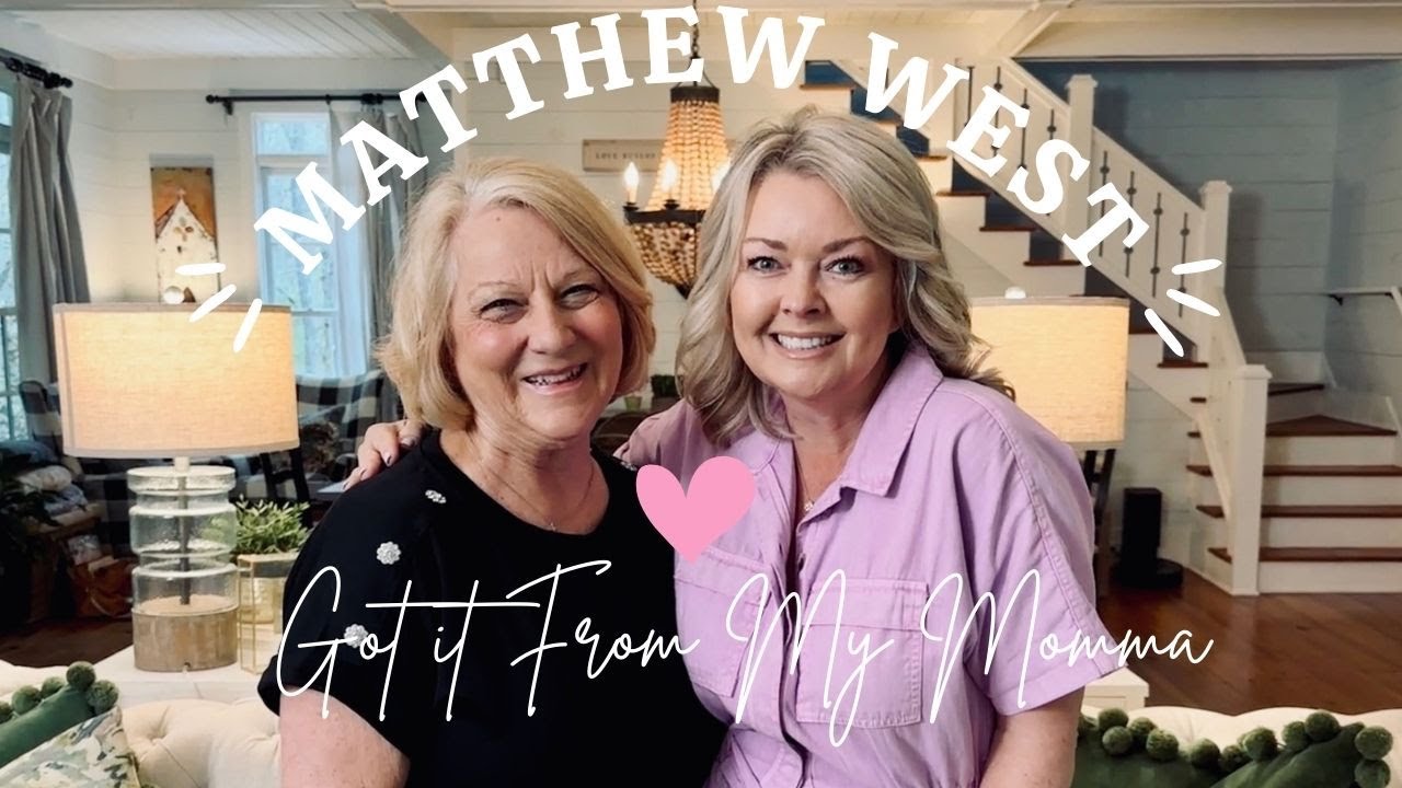 Hear some great stories from Sharon West, Matthew West's mom on the @gotitfrommymommapodcast ...