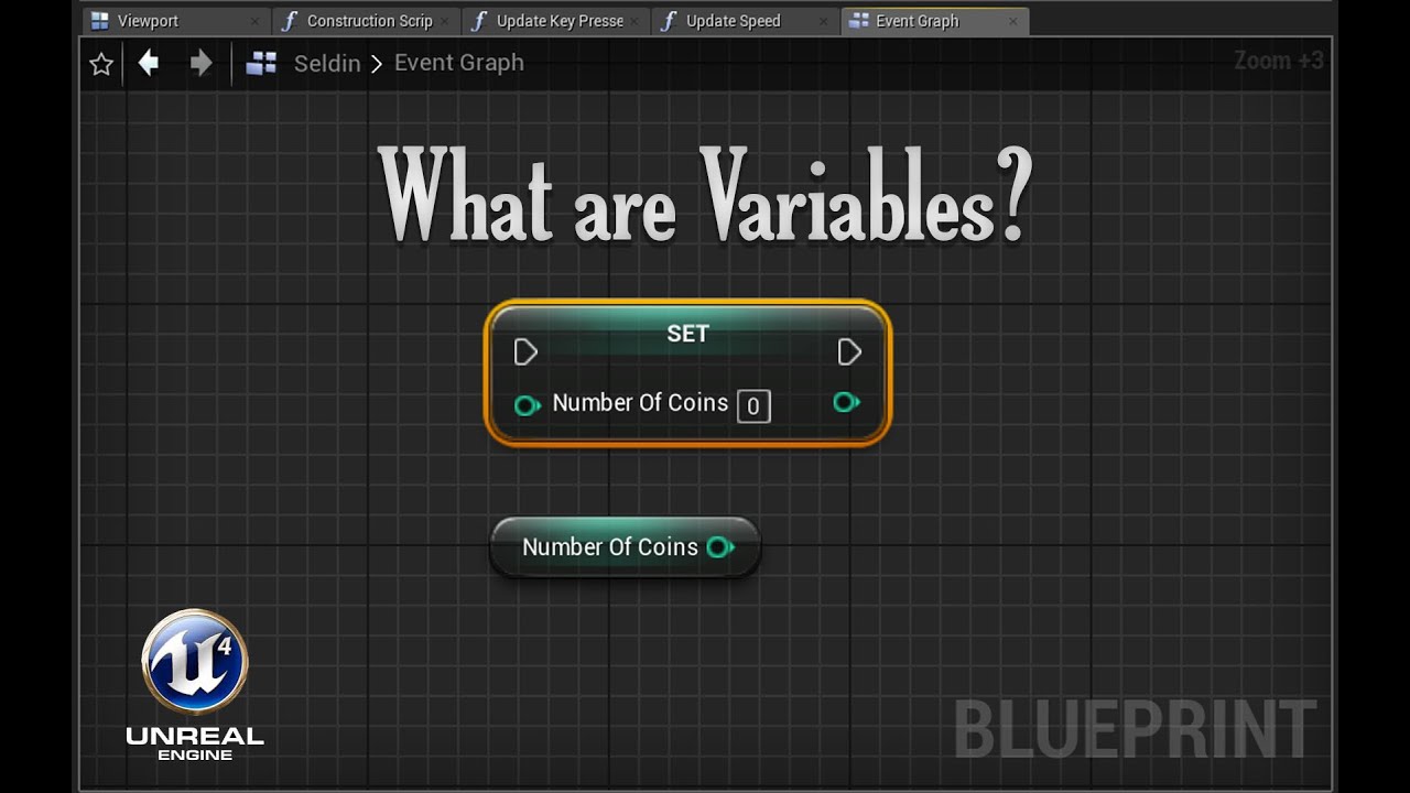 Ue4 What Are Variables Youtube