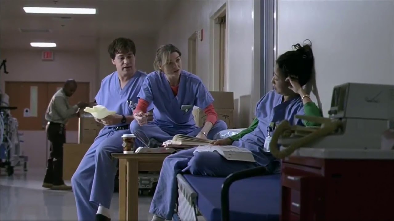 Meredith and Christina Scene S1 E5 Part 1 - YouTube