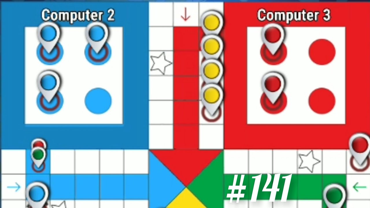 4 Player Ludo - high score - Best gameplay - Ludo Match - Offline ...