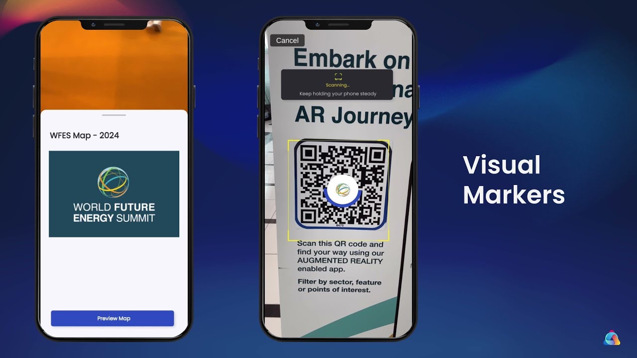 Visual Markers: Revolutionizing Indoor Navigation with ARway - YouTube