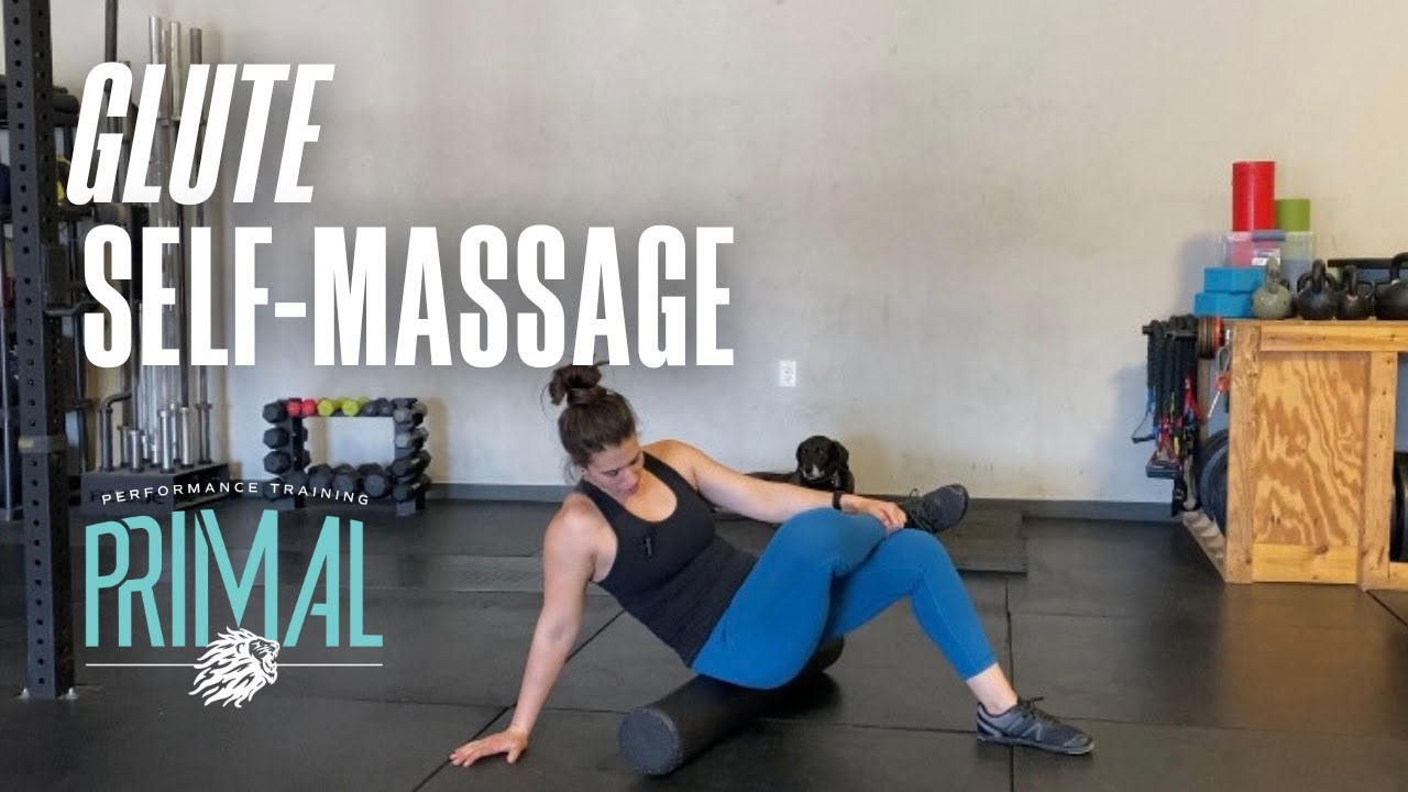 Glute Self Massage Foam Roller Youtube