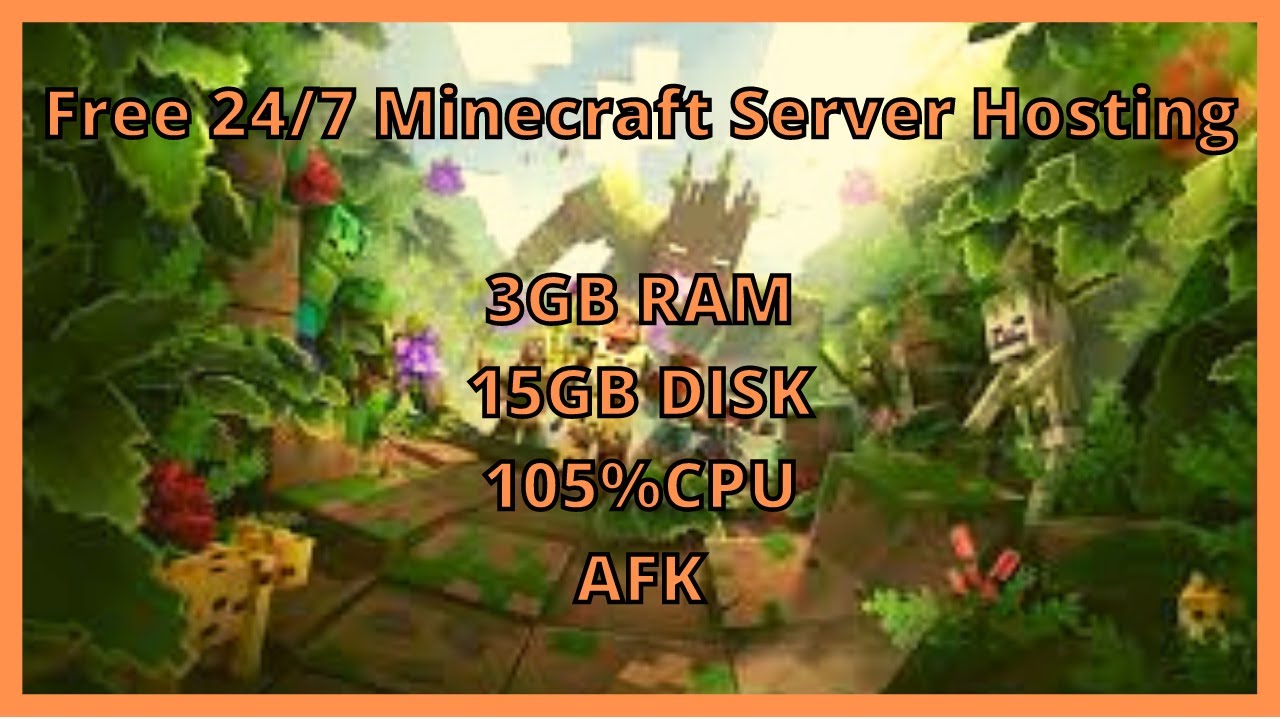 Free 24/7 Minecraft Server Hosting | Not Falixnodes - YouTube