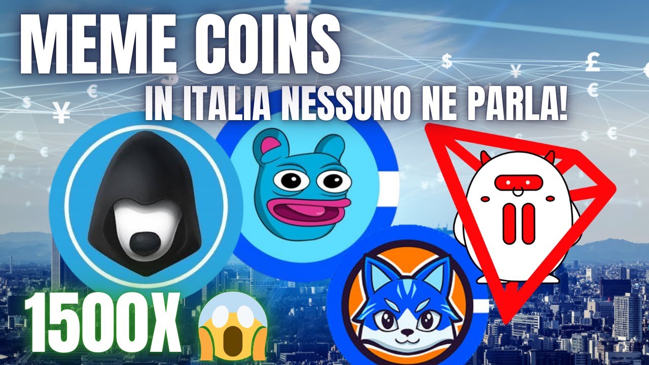 🚀 MEME COINS ️ IN ITALIA NESSUNO NE PARLA 🎯 BRETT REDO BULL TOSHI 1500X ...