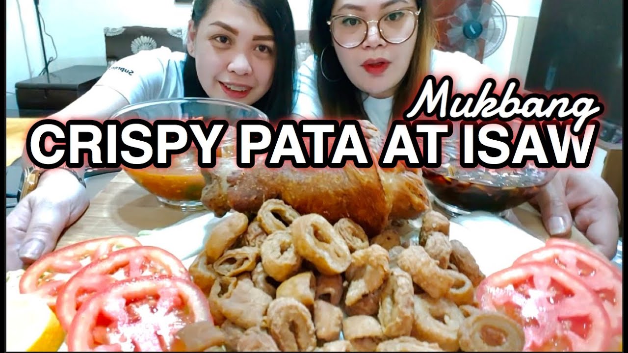 CRISPY PATA AT CRISPY ISAW MUKBANG , COLLABORATION WITH ...