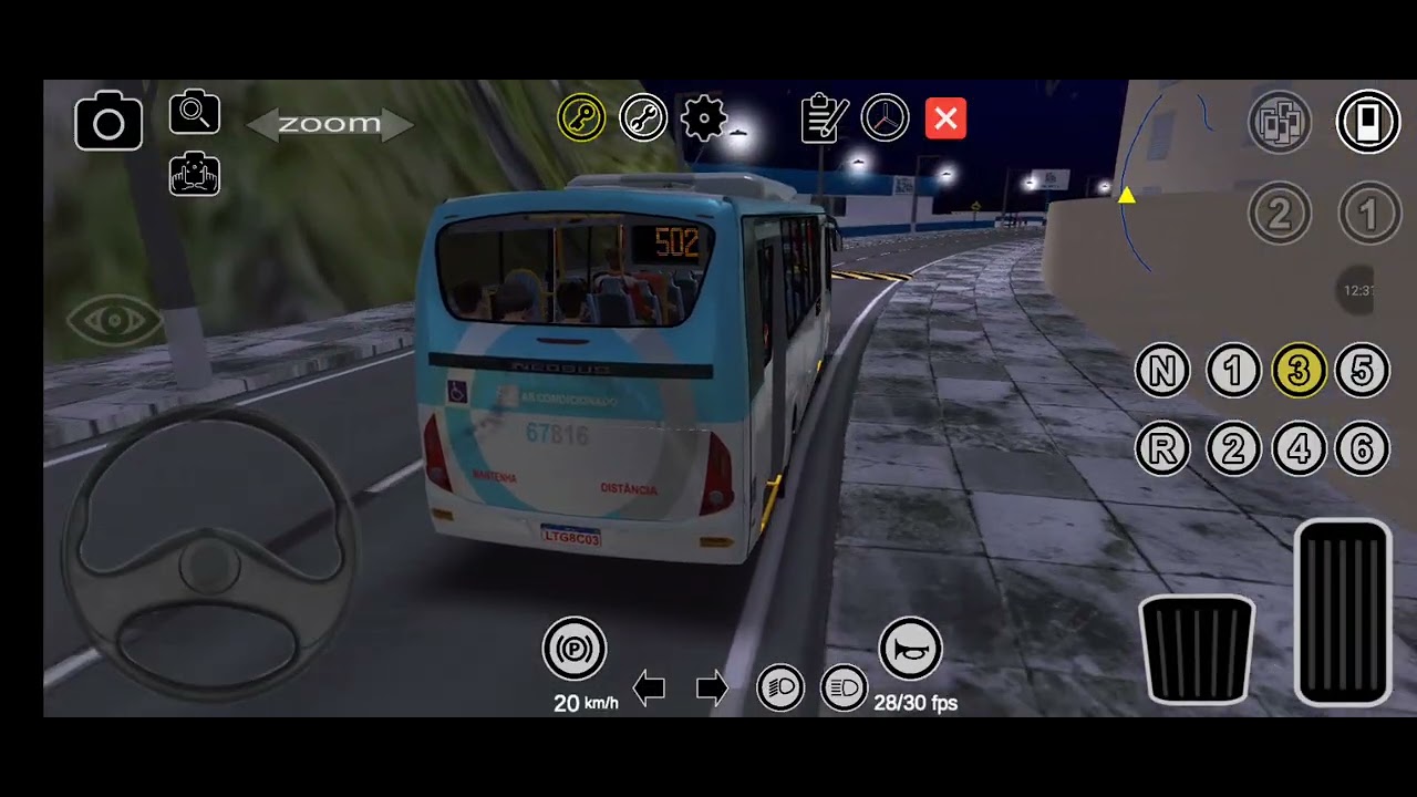 Novo ônibus neubus mega - YouTube