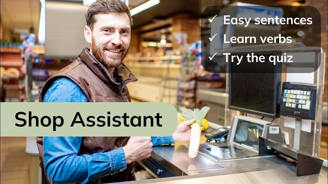 Shop Assistant (My Busy Day) - YouTube